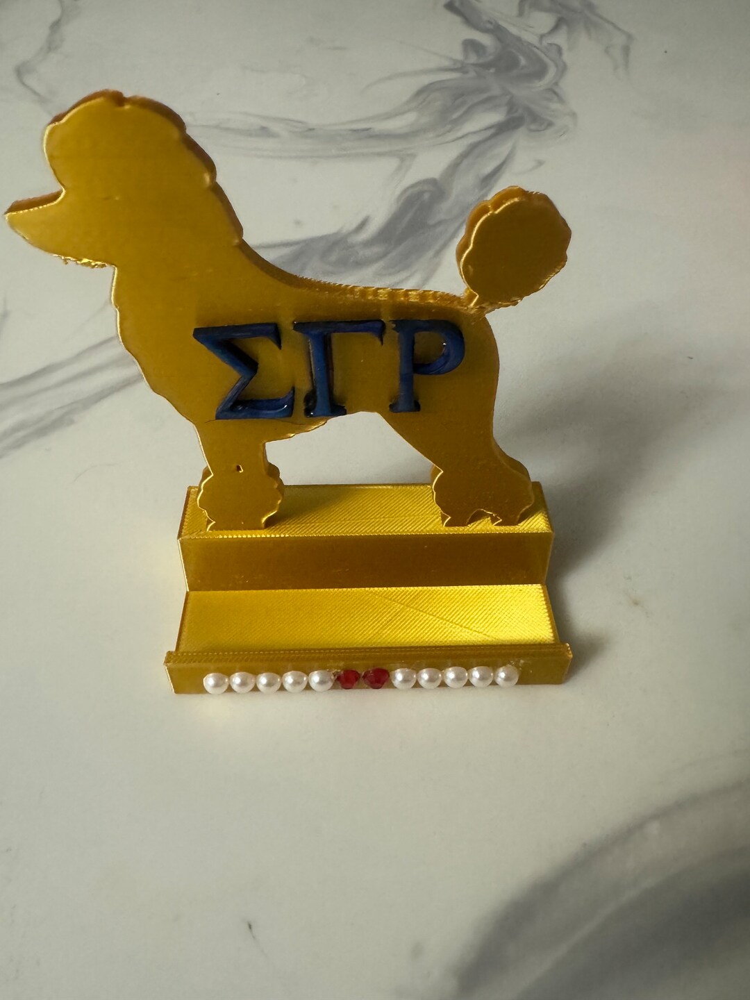 Sigma Gamma Rho Poodle Phone Holder - Etsy