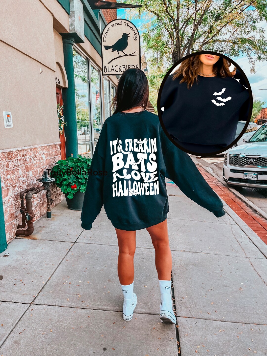 Its Freakin Bats I Love Halloween Sweatshirt, Halloween Bats Sweatshirt ...