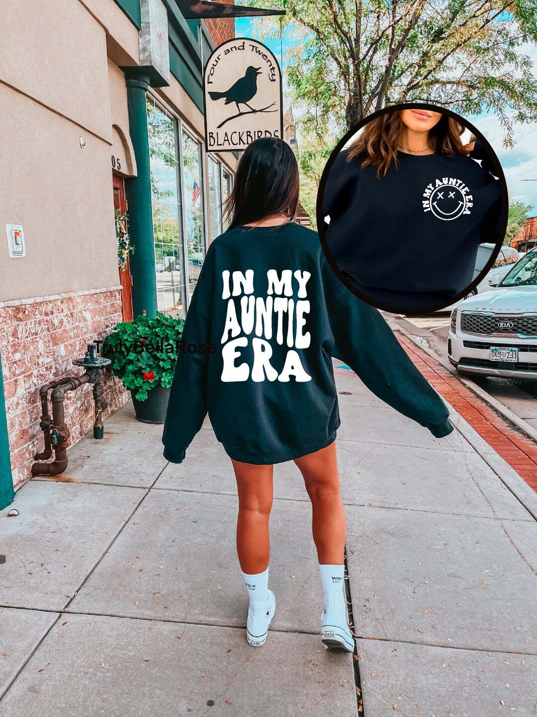 In My Auntie Era, Sweatshirt, Auntie Era Shirt, Era Shirt, Oversized ...
