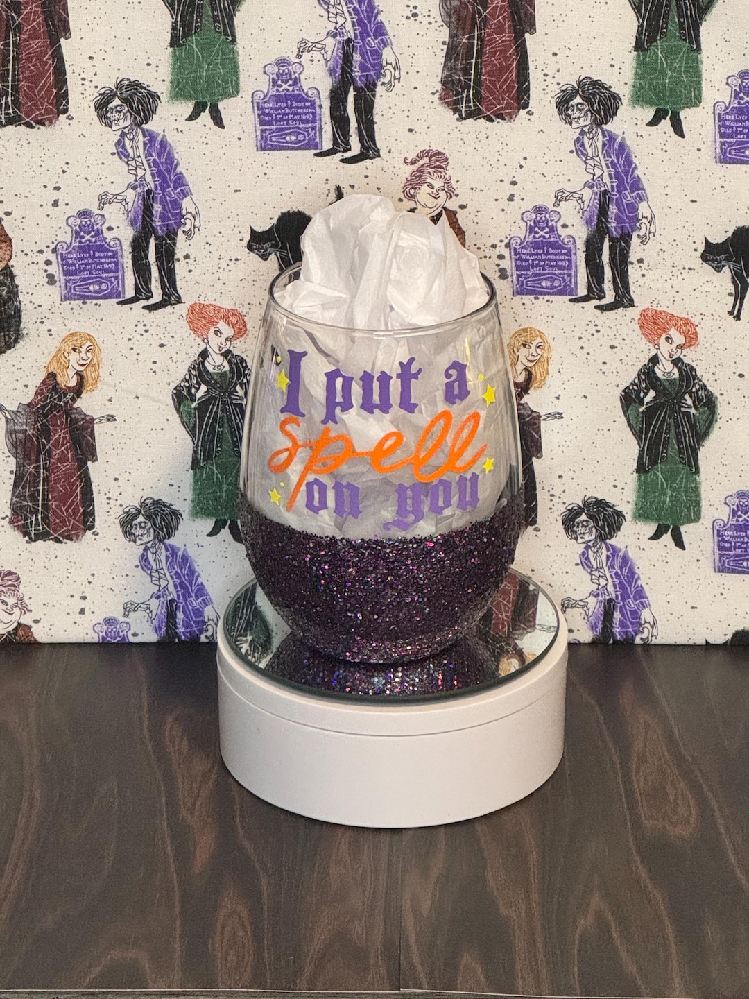 Hocus Pocus Wine Glass - Etsy