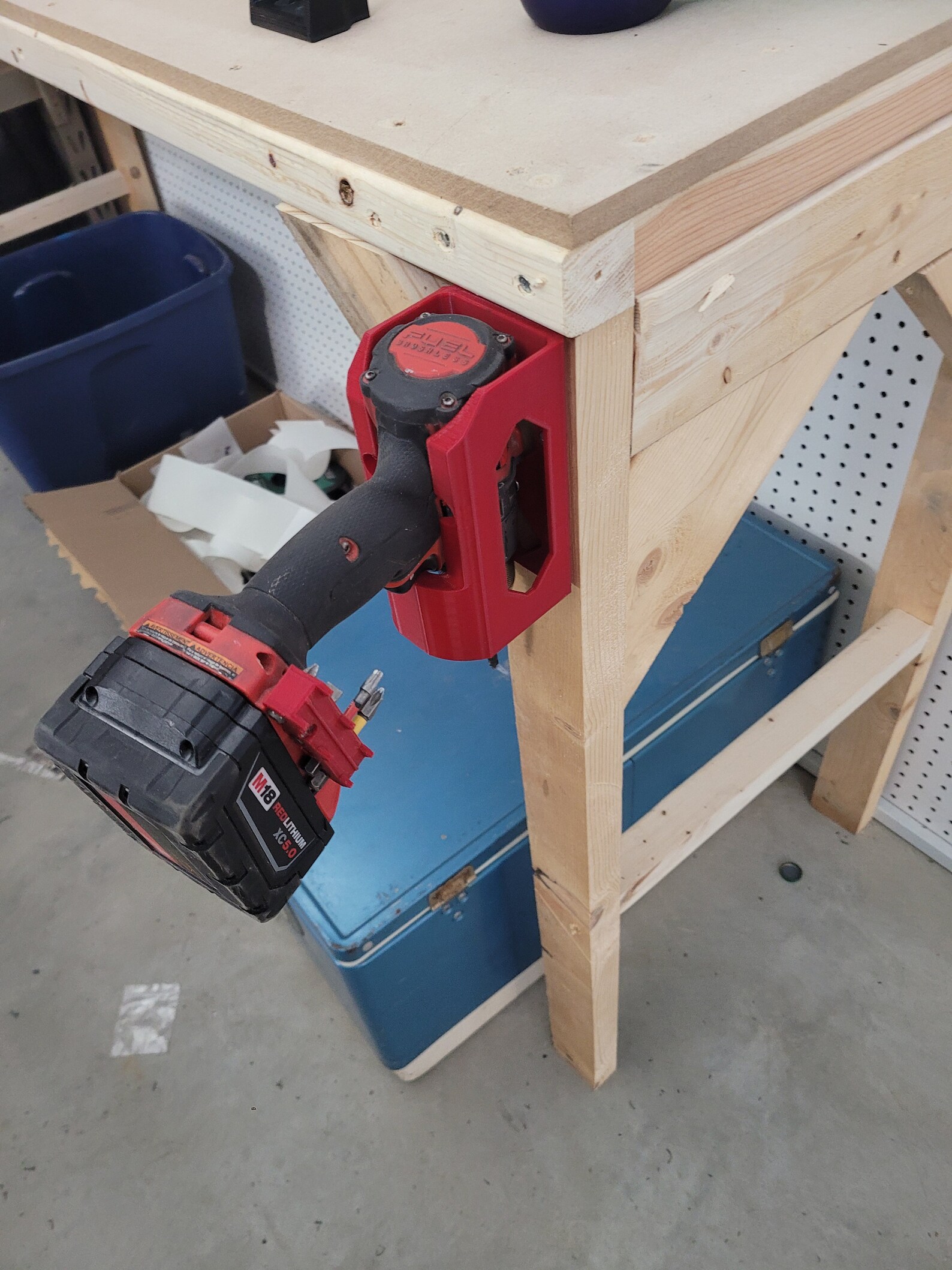 Drill Organizer Wall Hanger Holder Tube BLACK YELLOW - Etsy