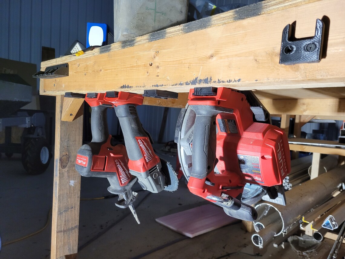 5x Heavy Duty Milwaukee M18 Slide-on Tool Holder Mount Hanger | Etsy