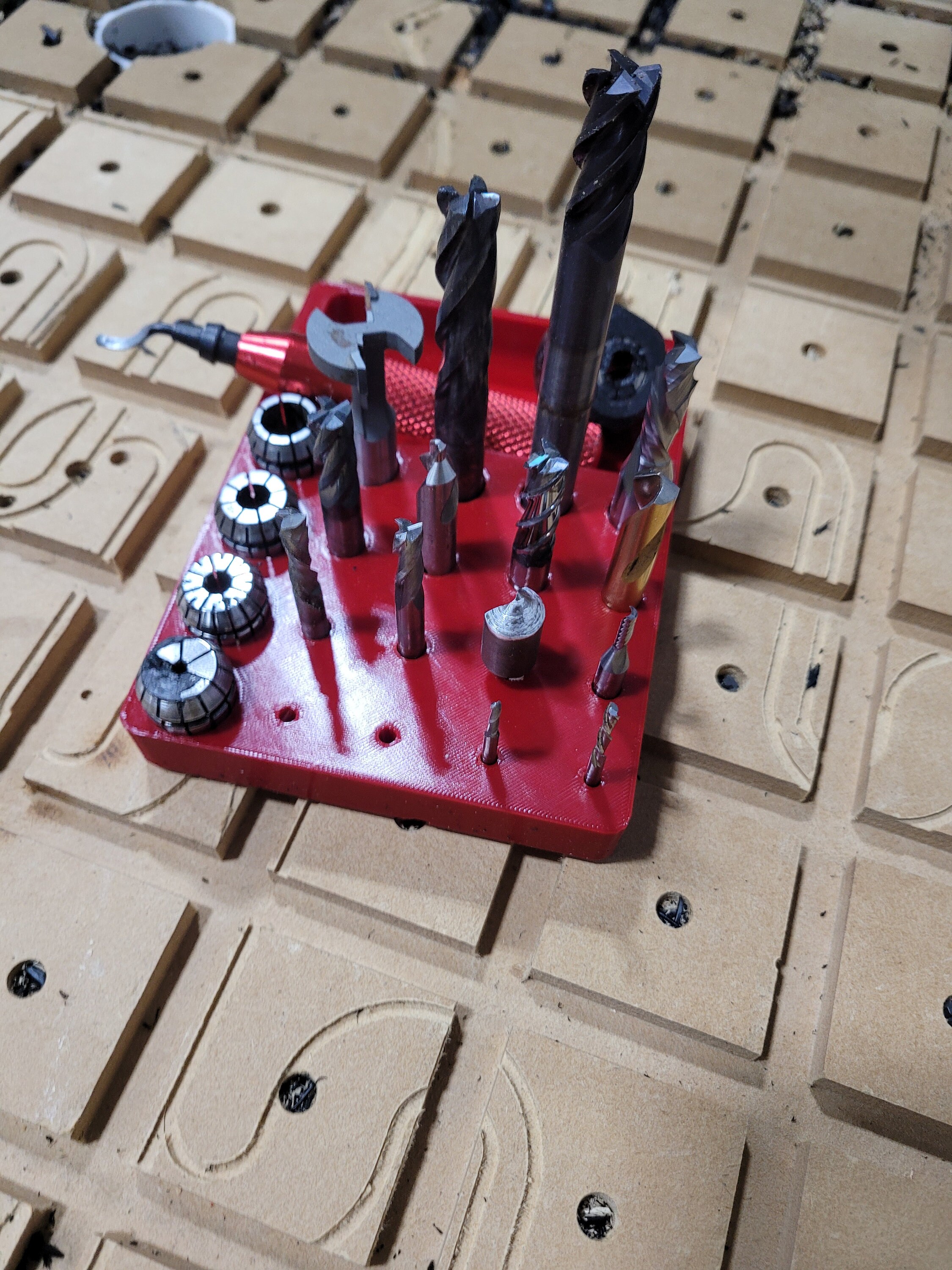 Router CNC Drill Bit & End Mill Organization Tray and | Etsy