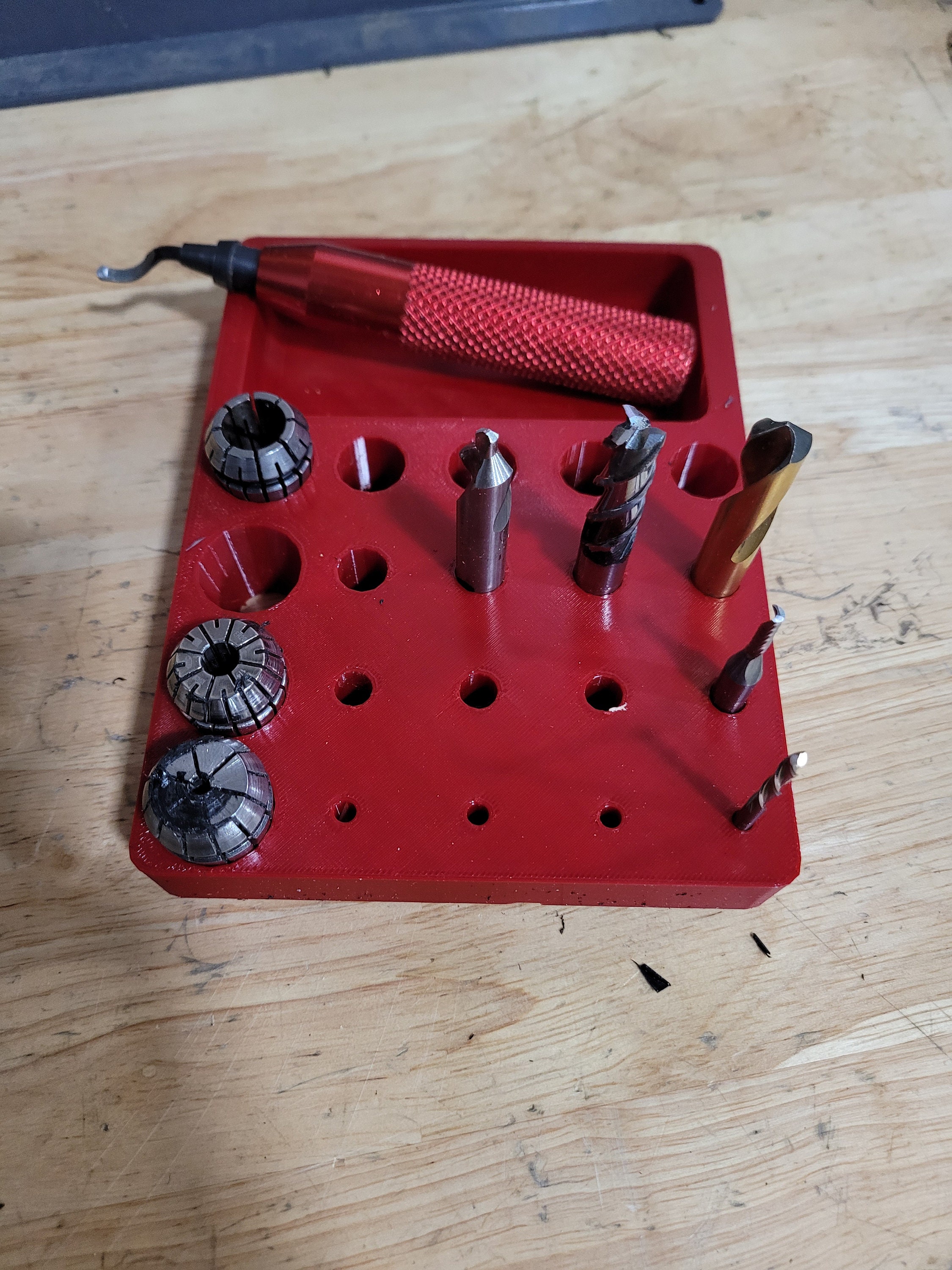 Router CNC Drill Bit & End Mill Organization Tray and | Etsy