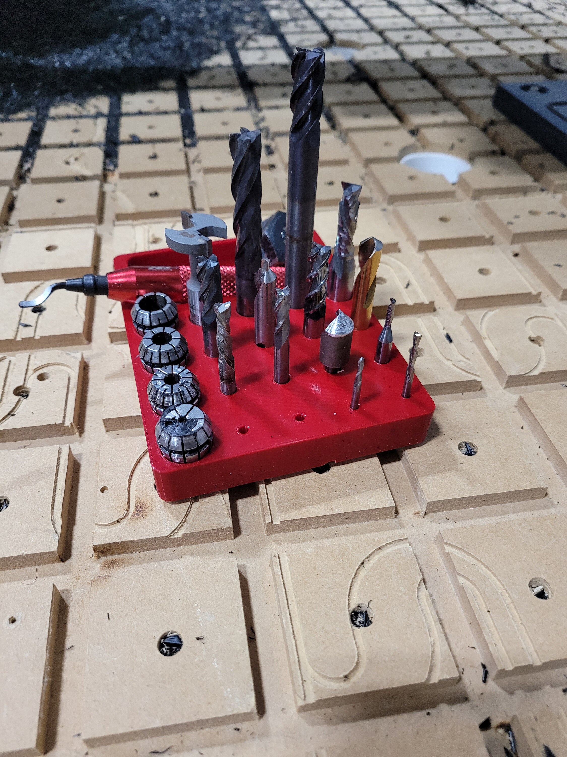 Router CNC Drill Bit & End Mill Organization Tray and | Etsy