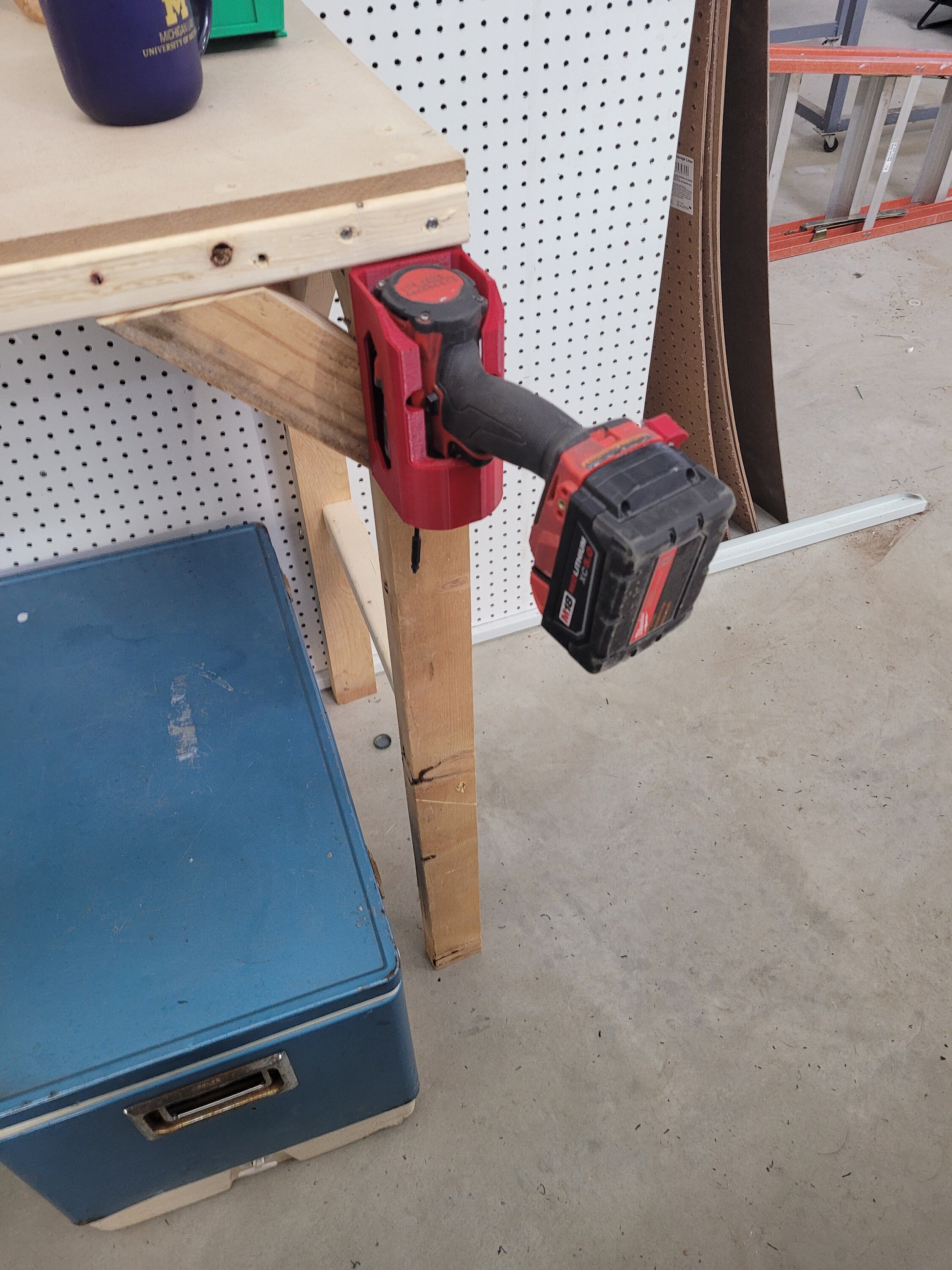 Drill Organizer Wall Hanger Holder Tube BLACK YELLOW - Etsy