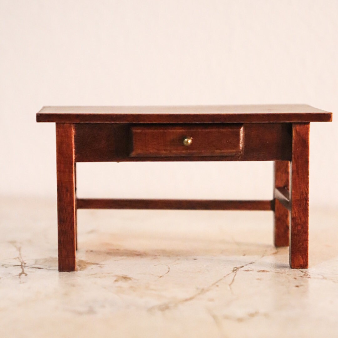 Classic Vintage Table Miniature Furniture From 2009 Deagostini, Table ...