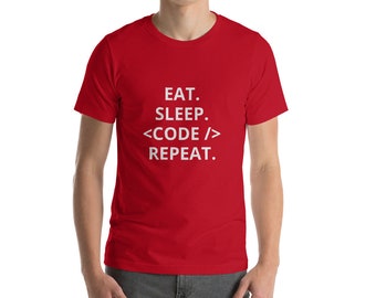 Eat Sleep Code - Etsy