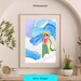 Vietnamese Ao Tac BOOKMARK | Vietnam Print | Vietnam Art | Vietnam ...