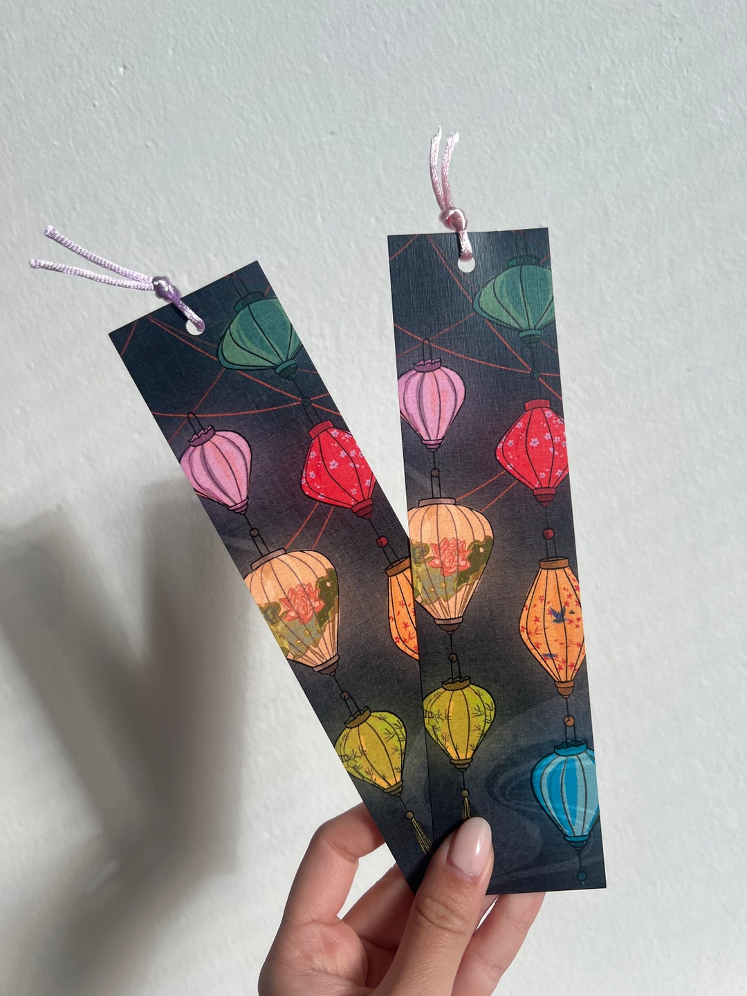 Hoi an Lanterns BOOKMARK / Vietnam Print / Vietnamese Art / Vietnam - Etsy