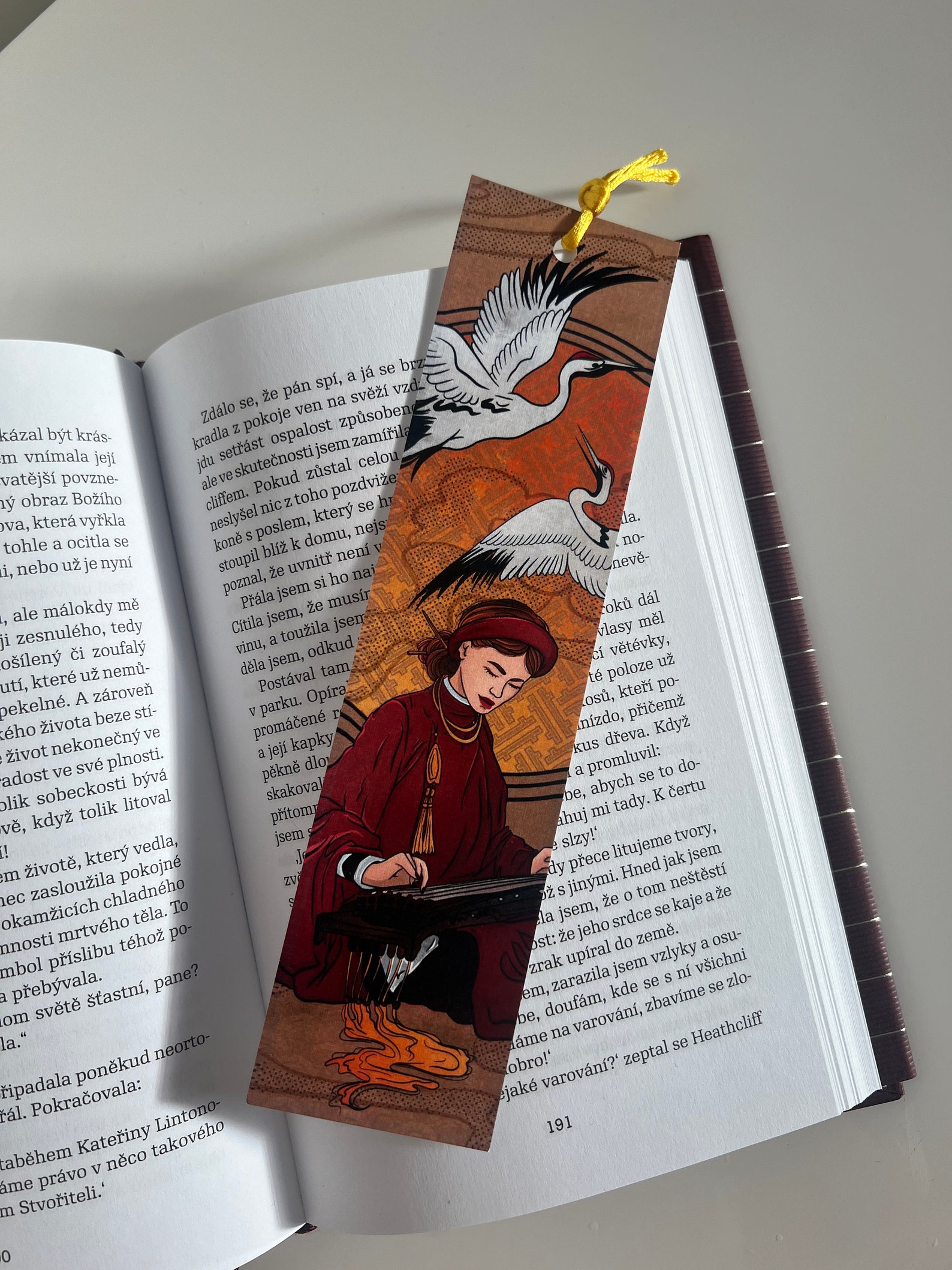 Vietnamese Ao Tac BOOKMARK | Vietnam Print | Vietnam Art | Vietnam ...