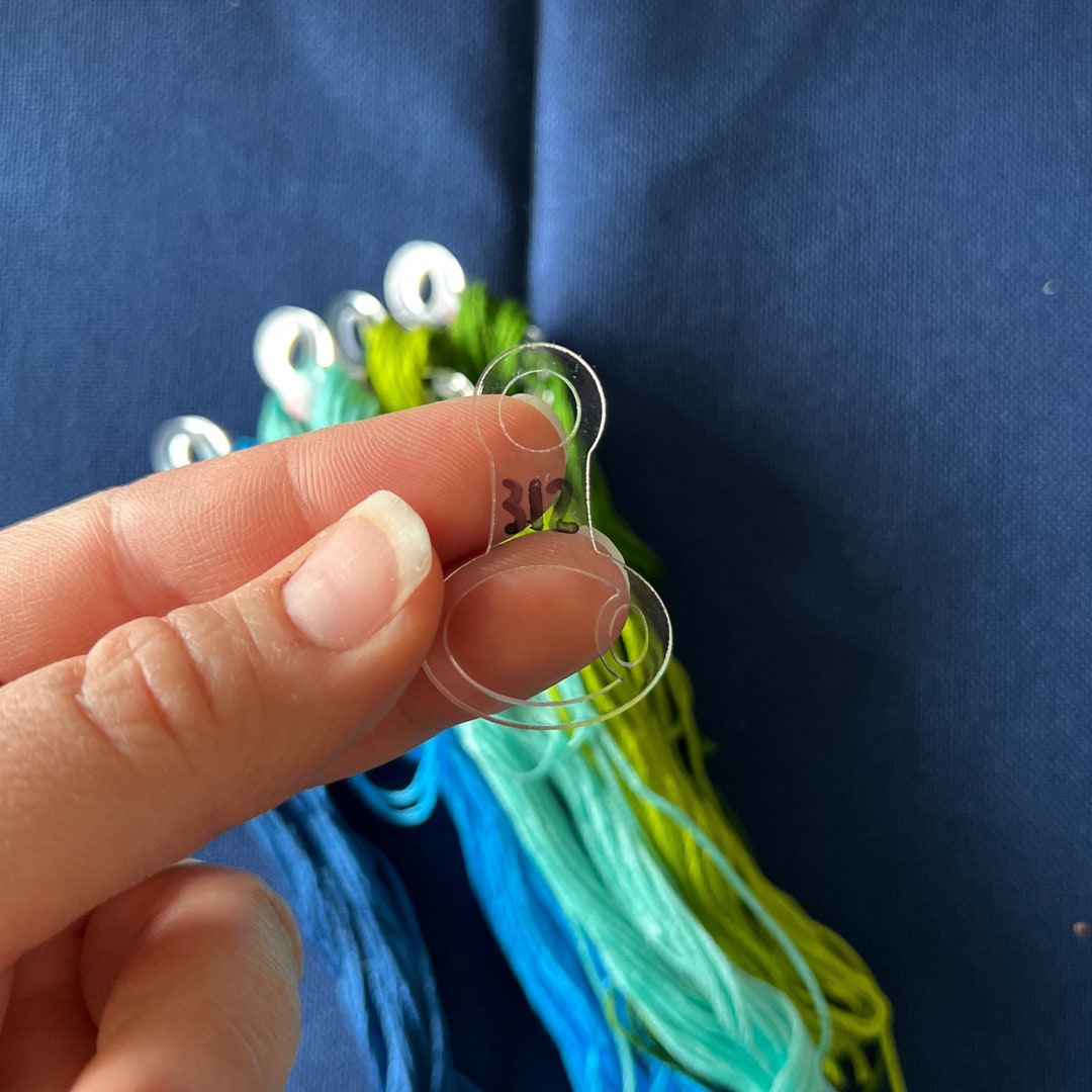 Acrylic Floss Drops With Thread Saver - Etsy