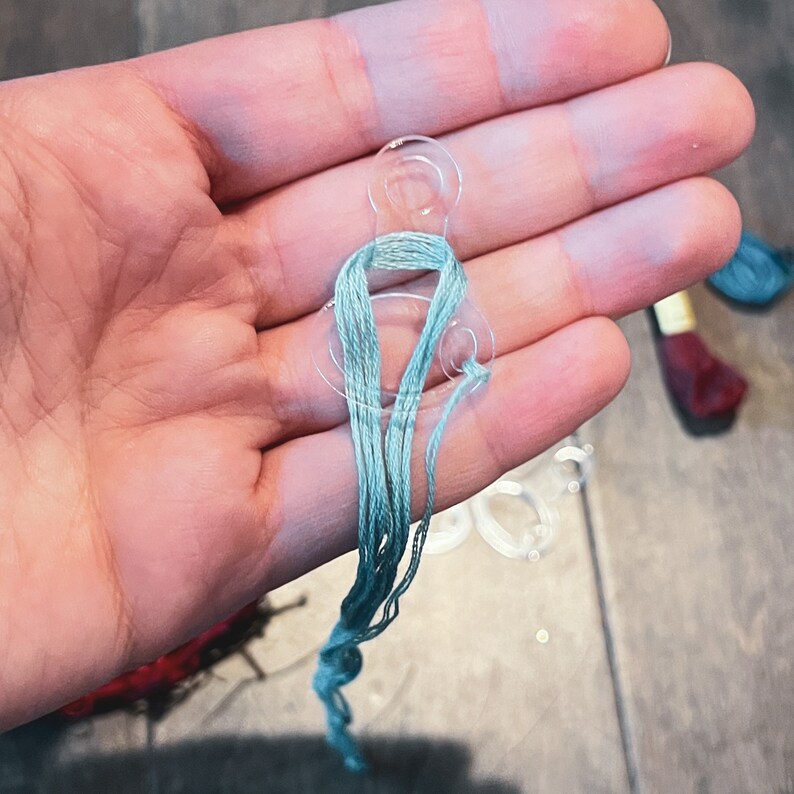 60 Durable Acrylic Floss Drops Thread Organization No - Etsy