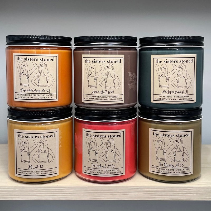 Colorful Candles - Etsy