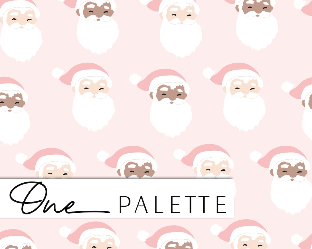SWEET CHRISTMAS V3 | Pastel Christmas Seamless Digital Pattern, Sweet ...