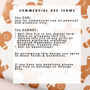 GINGIE | Gingerbread Man Christmas Seamless Digital Pattern, Christmas ...