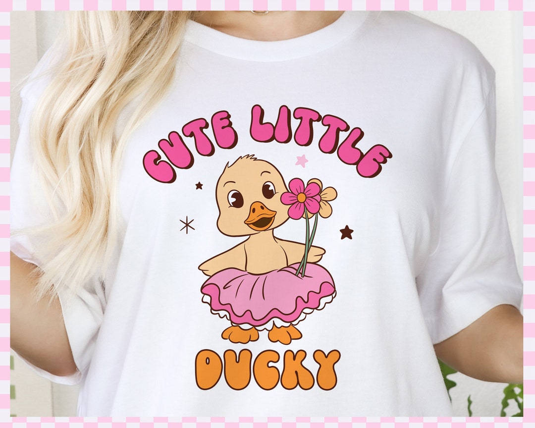 Spring Duck PNG Sublimation , Spring PNG Design, Ducky Png, Digital ...