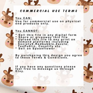 RUDOLPH V4 | Reindeer Christmas Seamless Digital Pattern, Rudolph ...