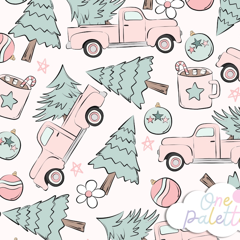 Christmas Seamless - Etsy