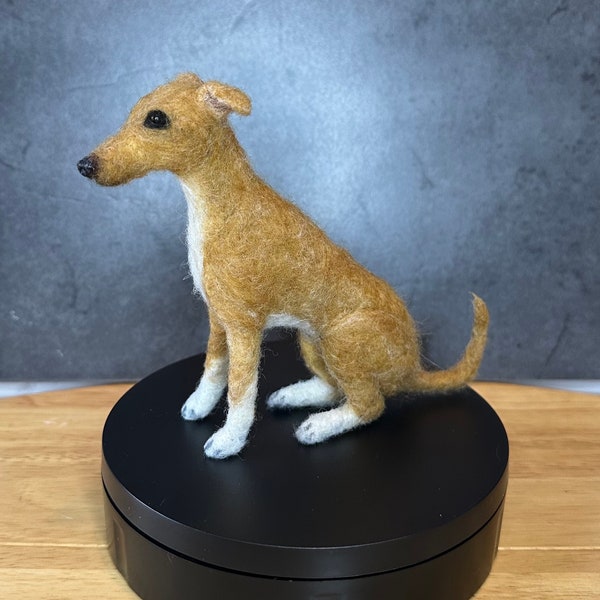 Felt Greyhound - Etsy