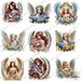 Angel Clipart, Heavenly Angel Clipart Bundle, 20 High-quality Designs ...
