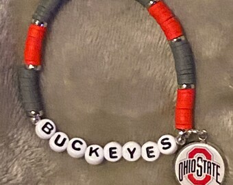 Ohio State Bracelet - Etsy