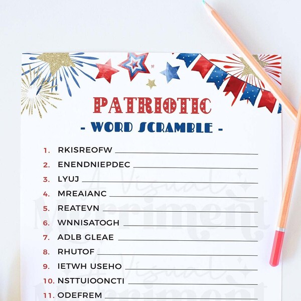 Word Scramble - Etsy