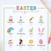 Brights Easter Scavenger Hunt Printable for Kids, Teens Adults Easter ...