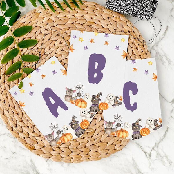 Halloween Banner - Etsy