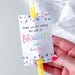Editable Glow Stick Holder Thank You for Making My Year so Bright End ...
