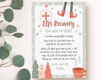 Sick Elf on the Shelf - Etsy