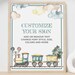 Editable Vintage Train Party Sign Printable Template | Boys Birthday ...