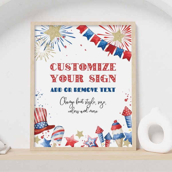 4th of July Signs - Etsy