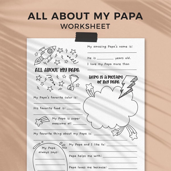 Fathers Day Printable - Etsy