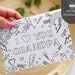 Love You Grandpa Printable Coloring Father's Day Card | DIY Kids ...