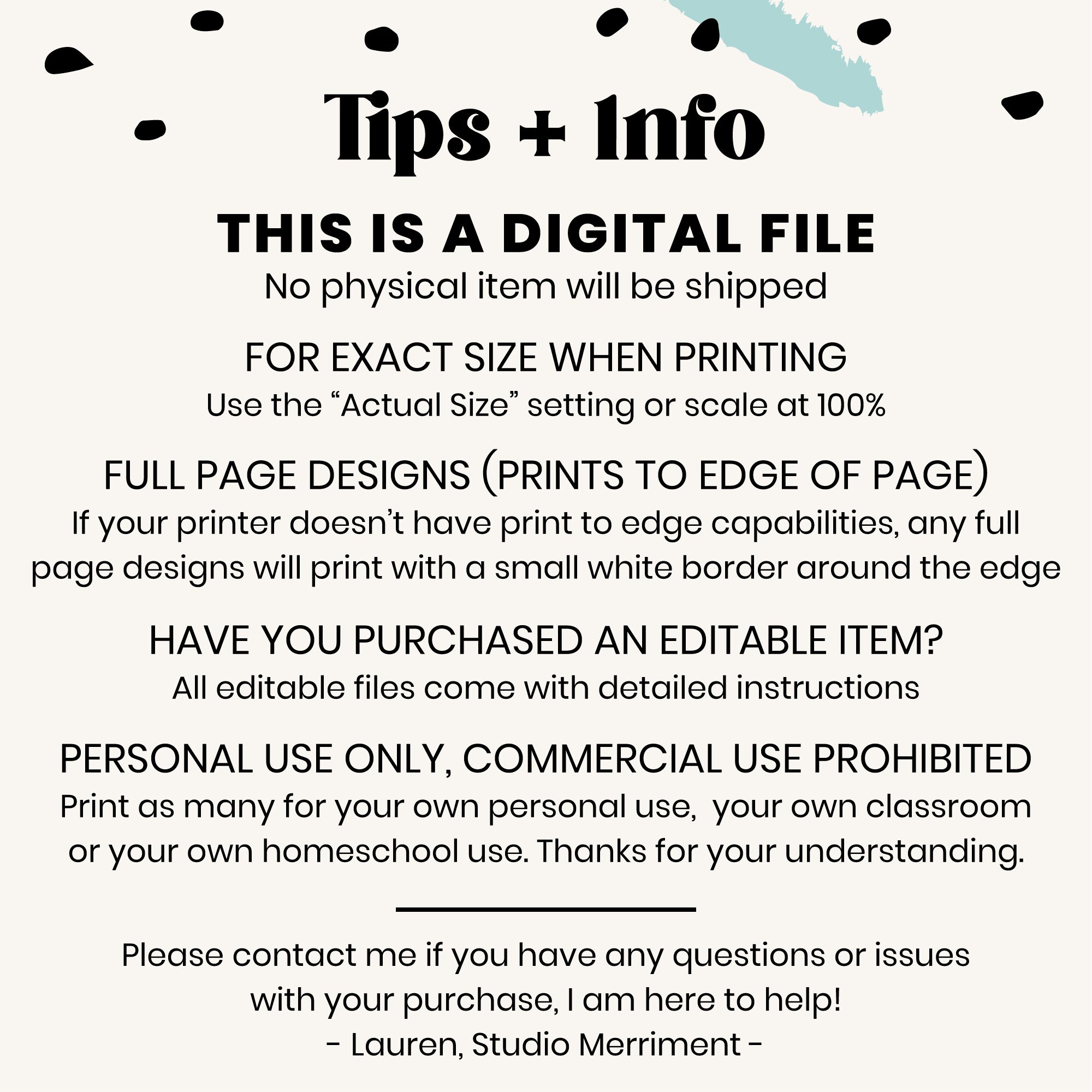 Rainbow Confetti Food Tents, Editable Printable Table Sign Place Card ...