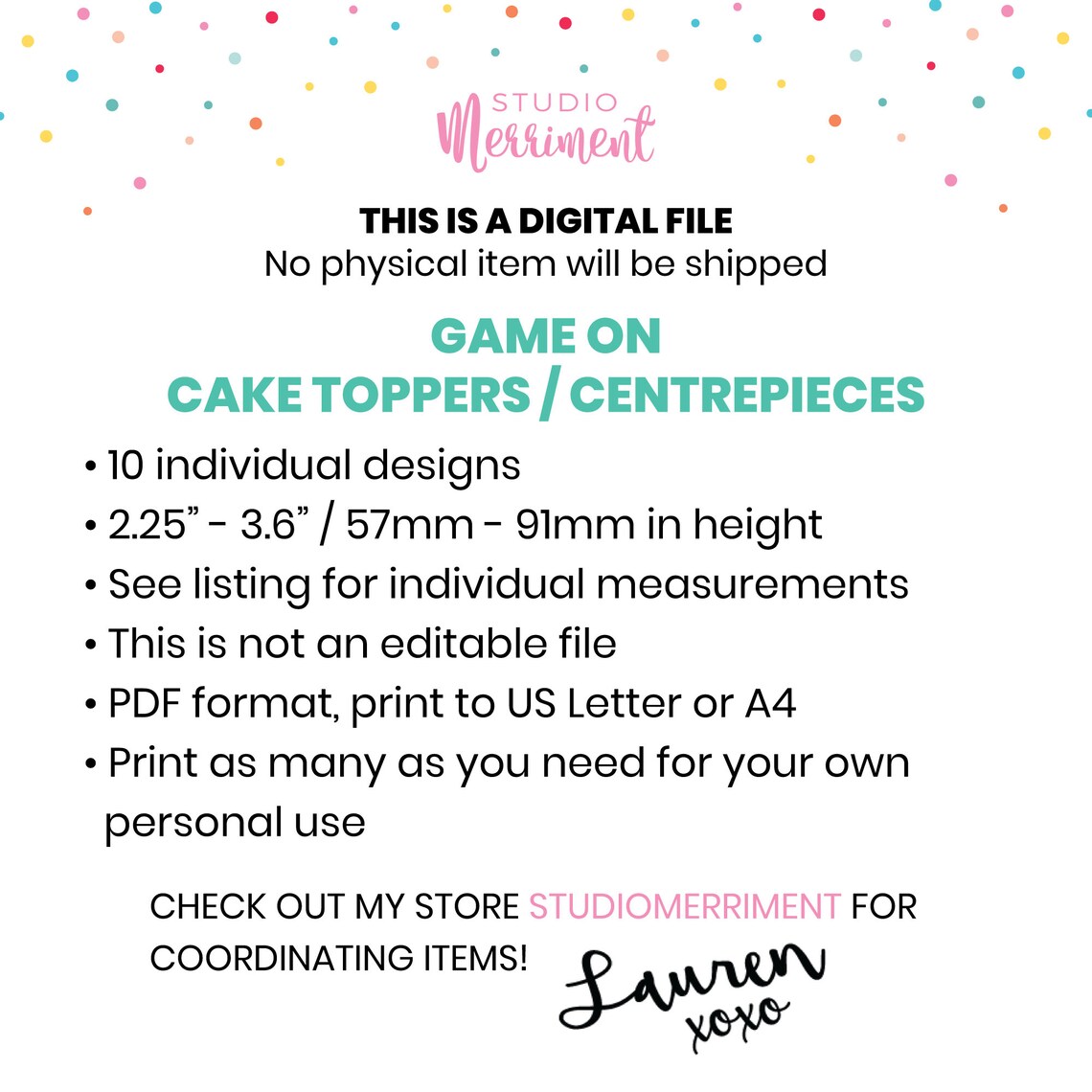 Gamer Cake Topper Centerpiece Printable Video Gaming - Etsy Australia