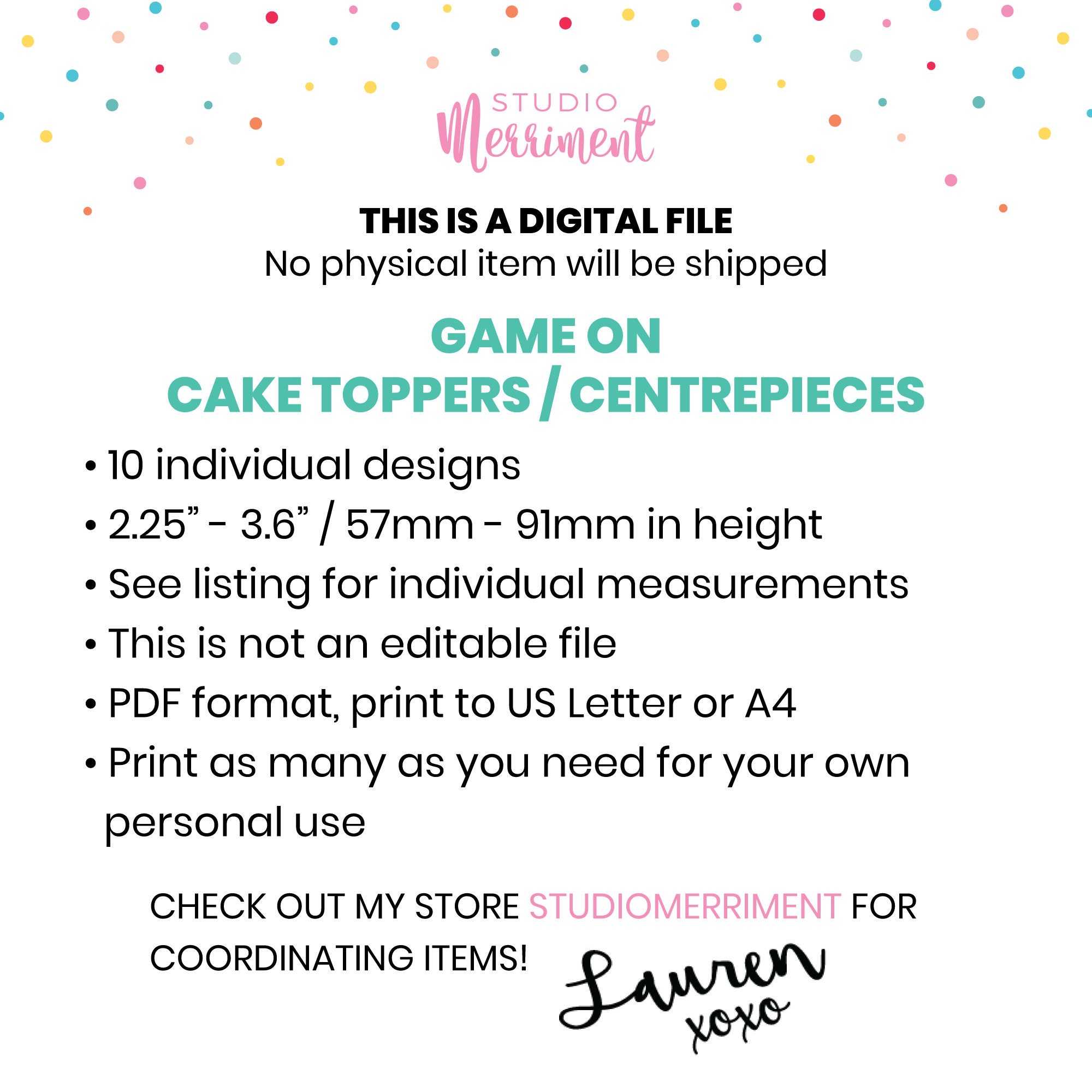 Gamer Cake Topper Centerpiece Printable Video Gaming - Etsy Australia