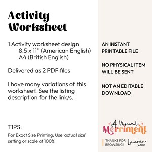 All About Nannie Mother's Day Printable Gift Questionnaire | Fill in ...