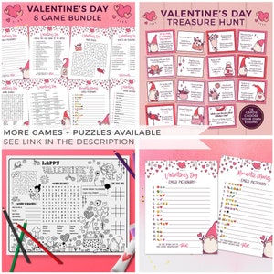 Printable Gnome Valentine Gift Tag Cute Gnomie Classroom Valentines Day ...