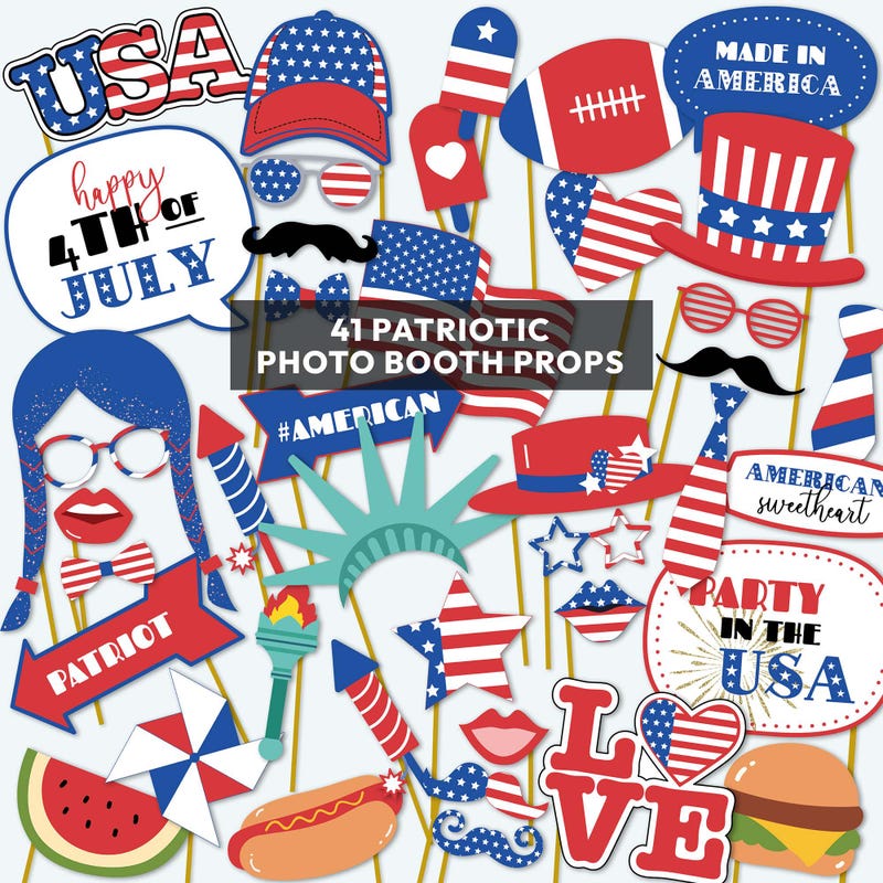 4th of July Photo Props - Etsy