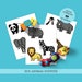 Kids Zoo Animals COMPLETE BUNDLE 45 Pg: Flash Cards, Puppets, Counting ...
