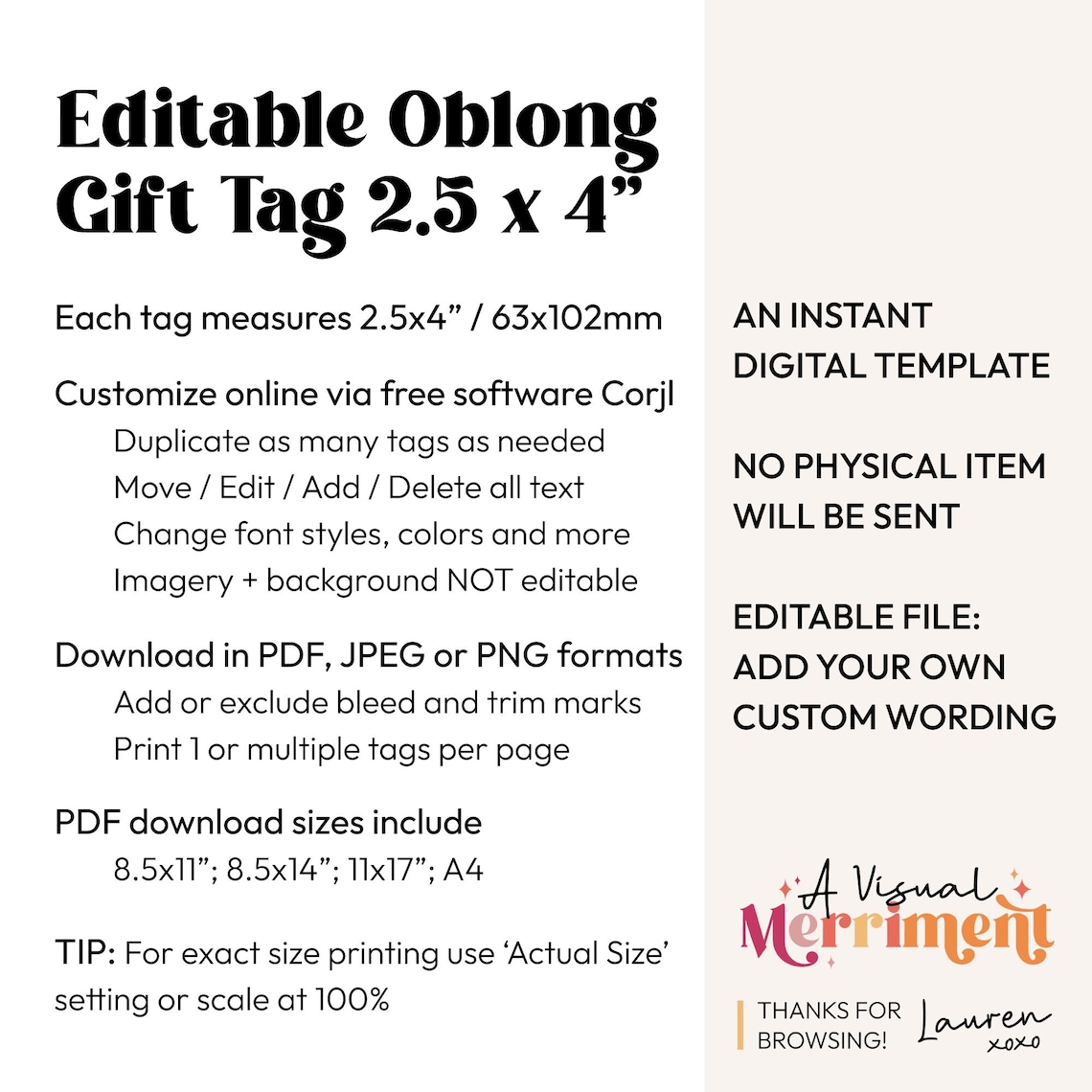 Editable Glow Stick Holder Thank You for Making My Year so Bright End ...