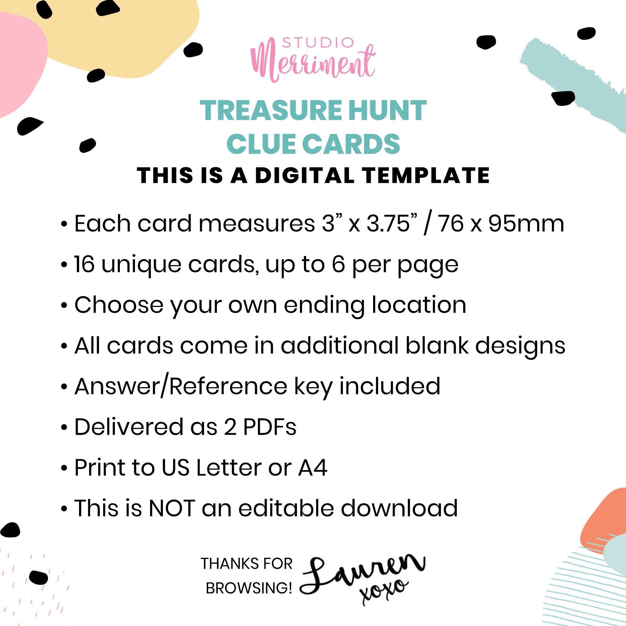 Gnome Indoor Easter Scavenger Hunt | Printable Treasure Hunt Clue Cards ...