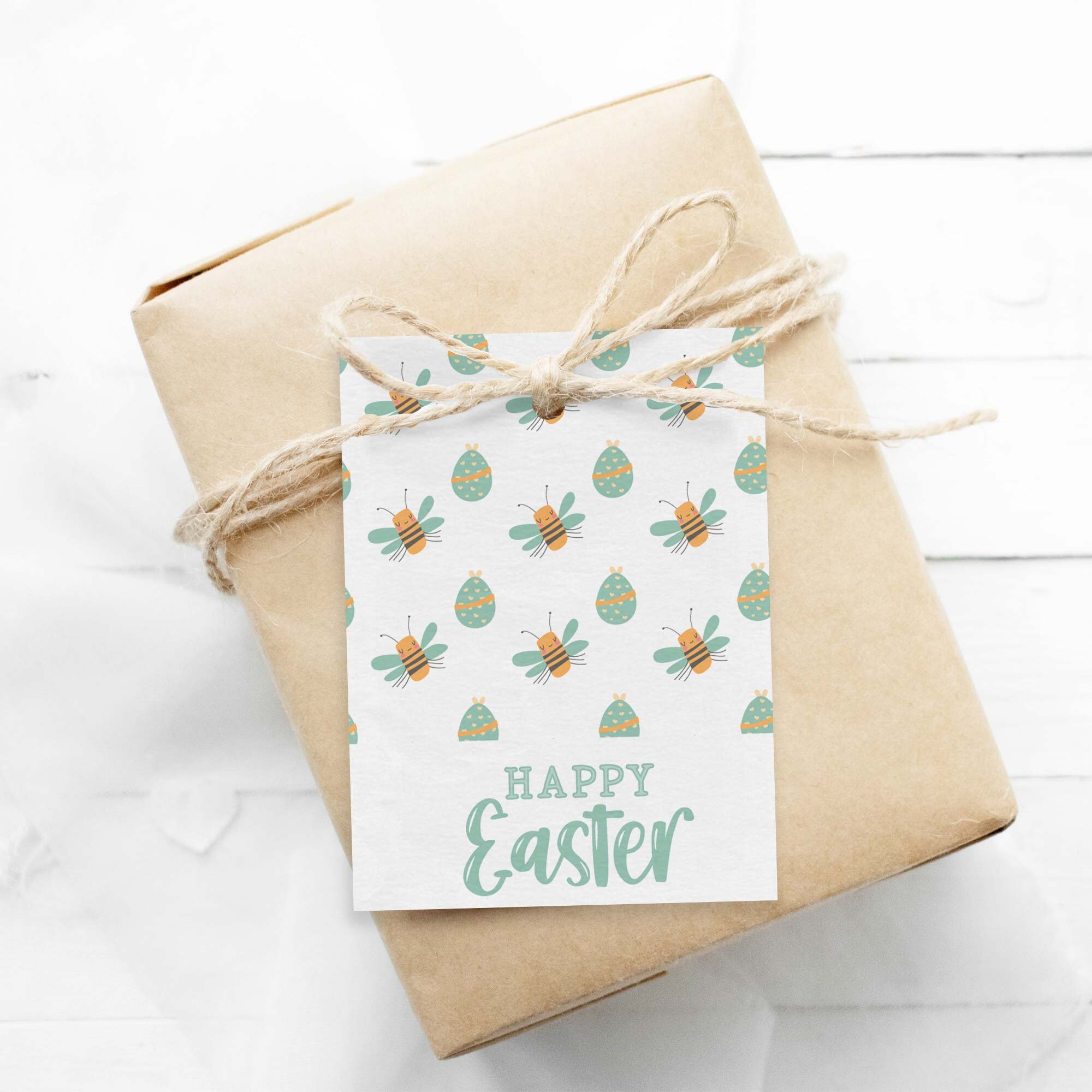 Printable Easter Favor Tags Cute Pastel Spring Bunny Easter - Etsy