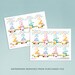 Printable Easter Favor Tags for Kids, Cute Spring Gnomes, 4 Colors ...