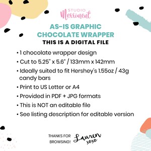 Happy Halloween Candy Bar Wrapper, Trick or Treat Printable | Pink Cute ...