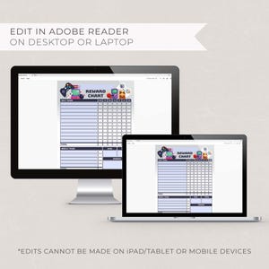 Gamer Reward Chart for Kids, Editable Printable | Video Game Daily ...