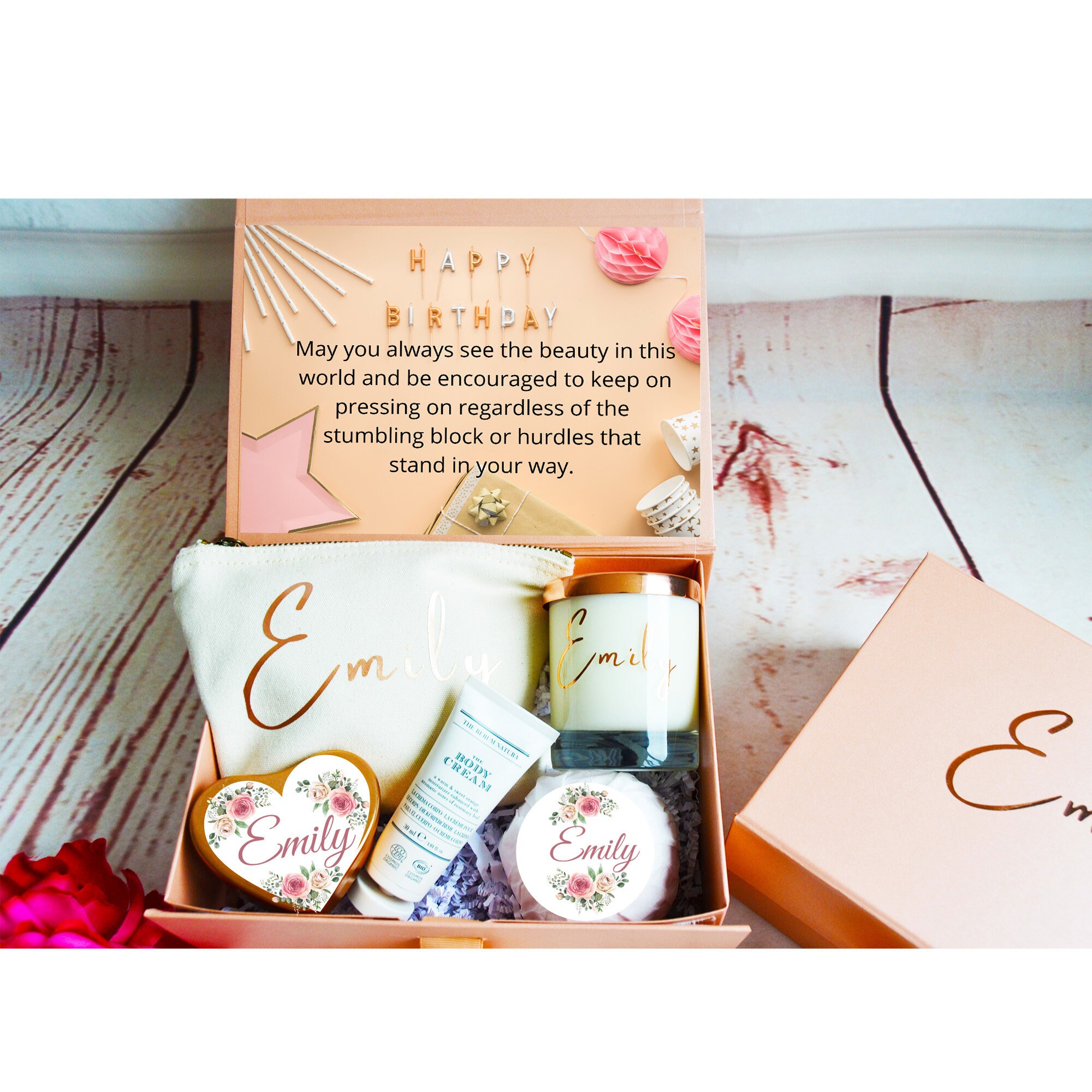 Happy Birthday Gift Box Personalised Gift Box Happy Birthday - Etsy