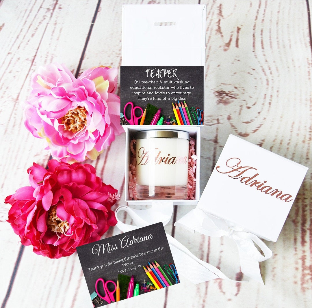 Personal Teacher Gift. Gift for Mentor Teacher. Teacher Appreciation ...